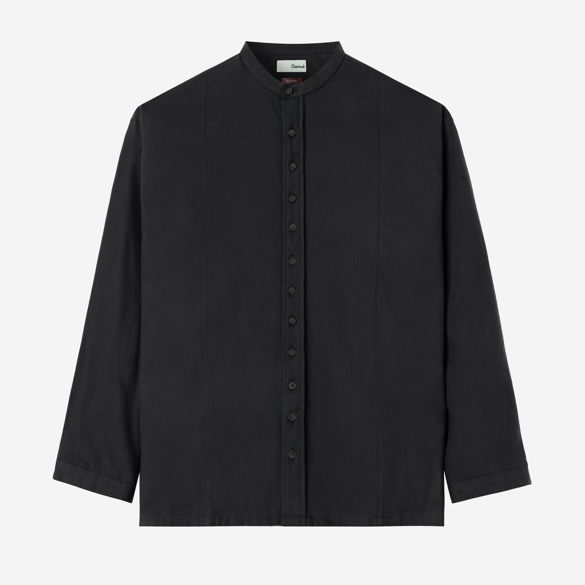 Kemeja - Nadeer Shirt Long Sleeve - Black