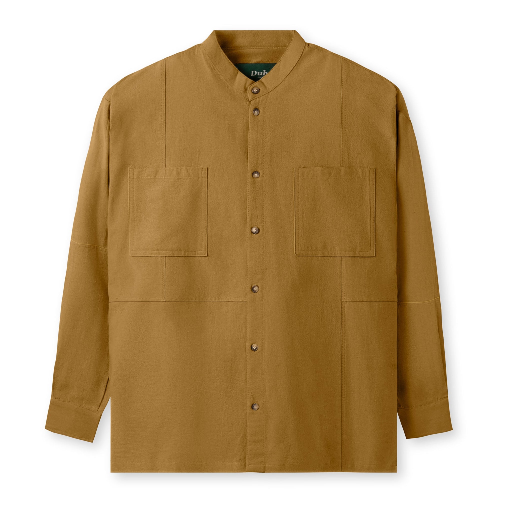 Kemeja Lengan Panjang - Jad Long Sleeve Shirt - Soft Brown